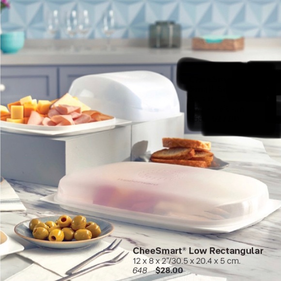 Tupperware | Kitchen | Tupperware Cheesmart Low Rectangular New | Poshmark